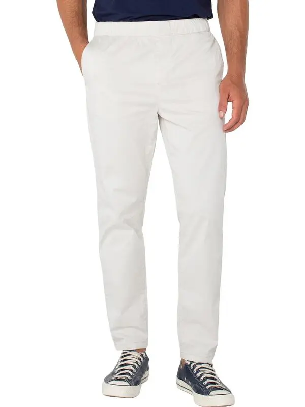 LIVERPOOL Relaxed Pull-on Pants - Stone