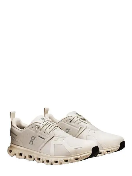On Cloud Waterproof Sneakers - Pearl/ Cream