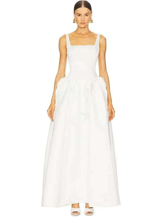 SUSANNA CHOW Georgina Maxi Dress - White