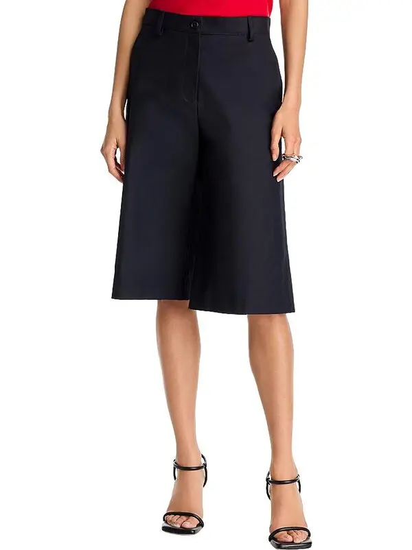 Rosetta Getty Bermuda Shorts - Black