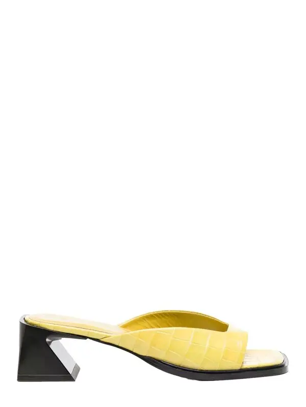 REJINA PYO 60mm Annie Sandals - Yellow