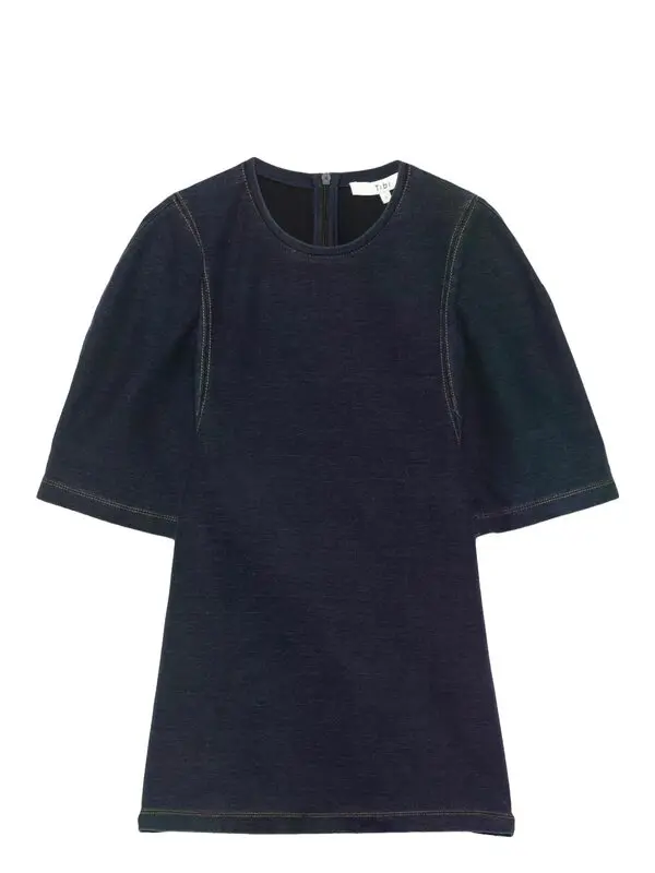 Tibi Denim T-shirt - Blue