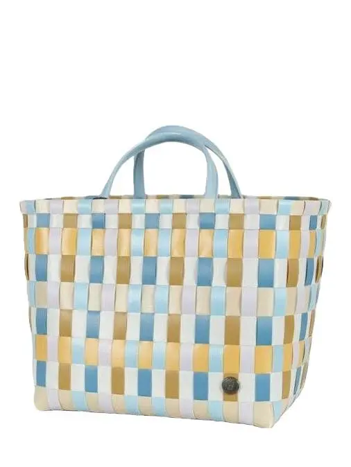 HANDED BY Multitone Recycled Plastic Shopper - Mustard Mix