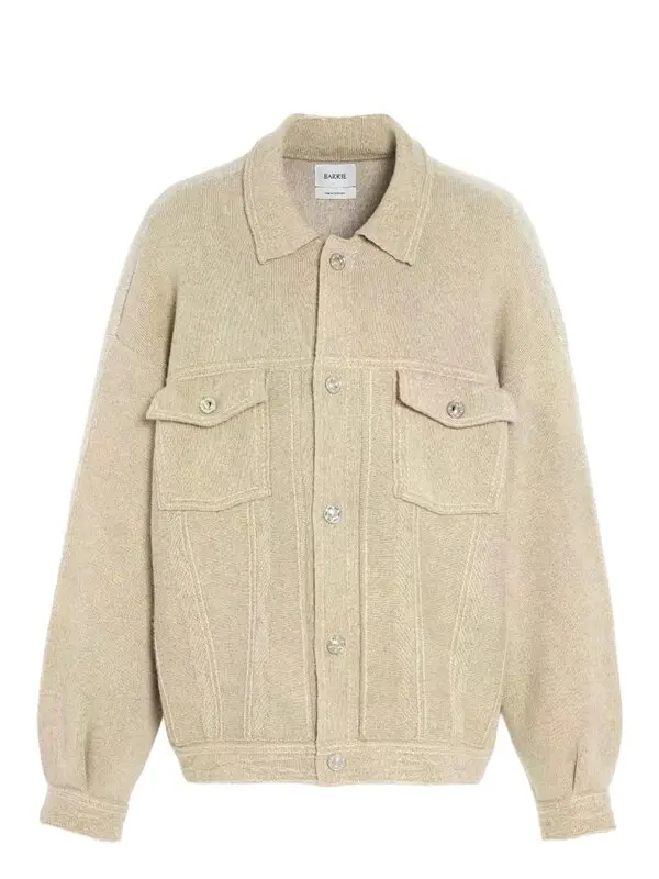 BARRIE Patchwork Denim Jacket - Neutrals