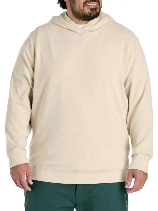 Vineyard Vines Big & Tall Calm Water Hoodie - White Beach