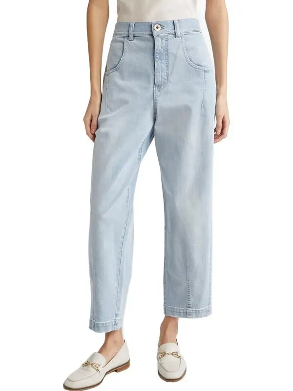 Eleventy Distressed Stretch Jeans - Denim