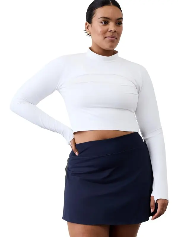 Athleta Ace Advantage High Rise Skort - Navy