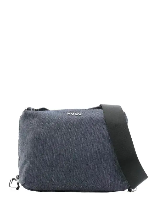 Hugo Boss Logo Cross Body Bag - Blue