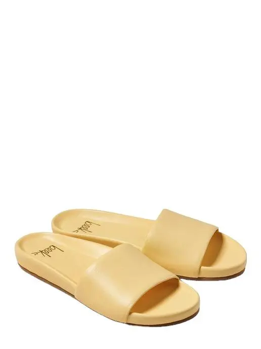 Beek Gallito Leather Slides - Stripe