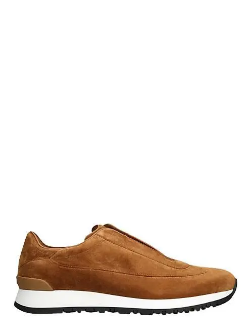 John Lobb Lift Slip-on Low-top Trainers - Brown