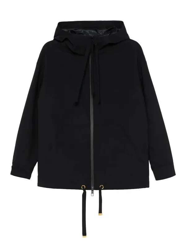 MONTECORE Hooded Wool Jacket - Blue