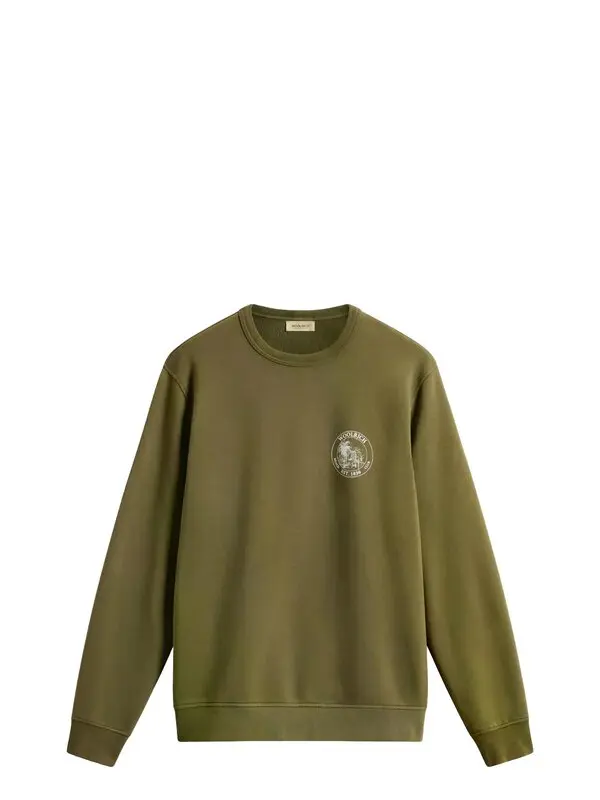 Woolrich Graphic-print Sweatshirt - Green