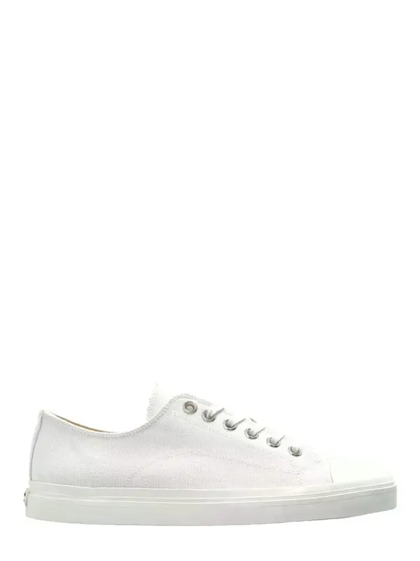 Moschino Logo-patch Sneakers - White
