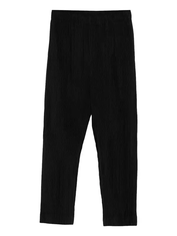 Issey Miyake Plissé Trousers - Black