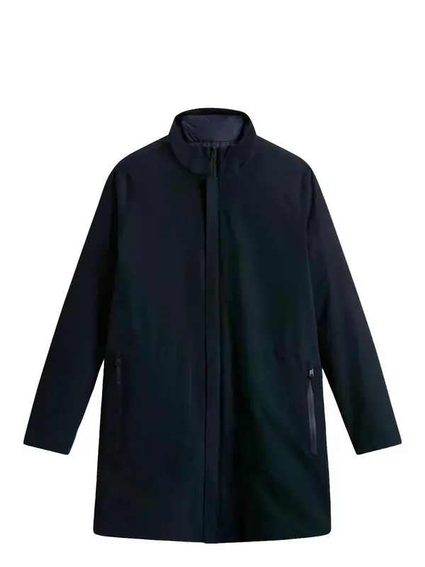Woolrich 2-in-1 Layered Trench Coat - Blue