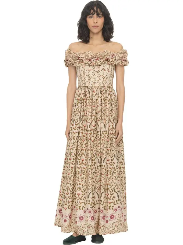 HORIZONTES Espliego Sueño Maxi Dress - Multicolor