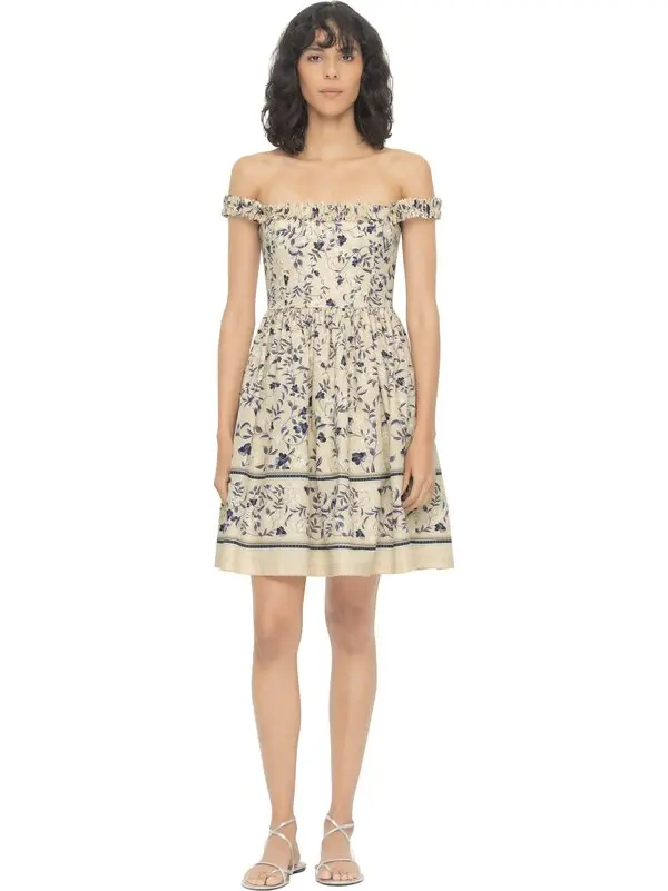 HORIZONTES Achiote Florero Mini Dress - Multicolor