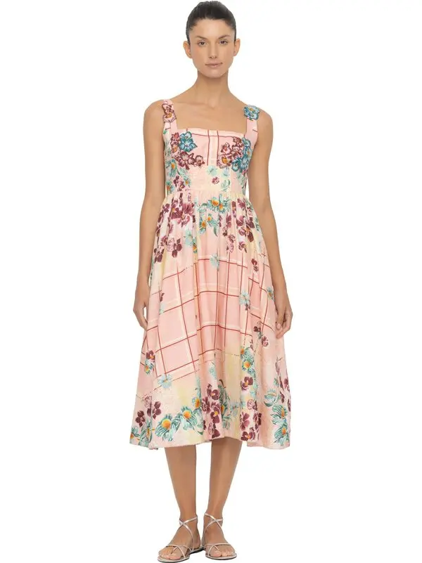VERANERA Miramar Prado Midi Dress - Multicolor