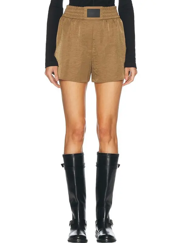 Helmut Lang Creased Boxer Short - Cognac