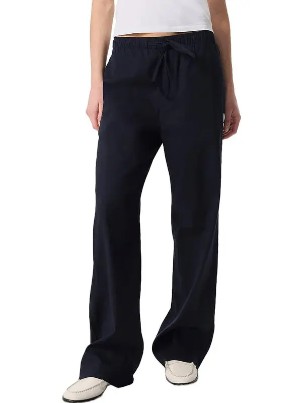 Rag & Bone Logan Drawstring Linen Blend Pants - Salute