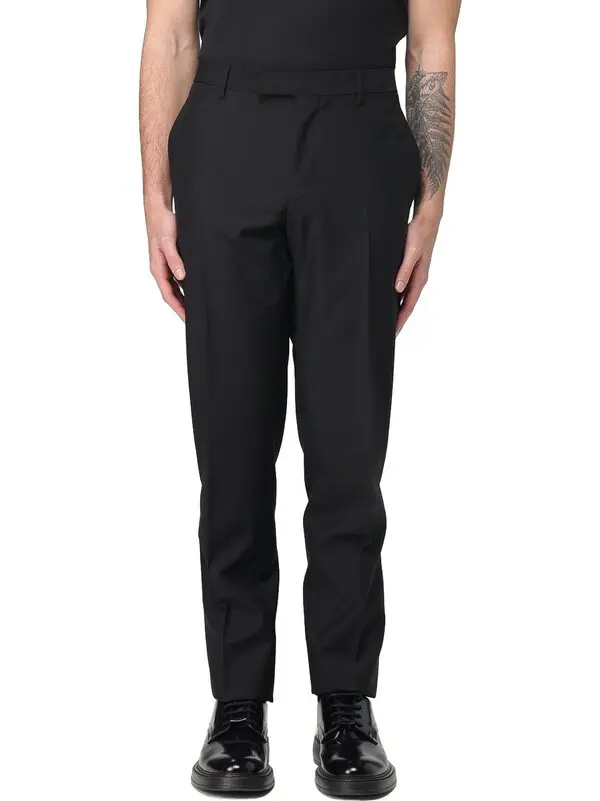 LARDINI Trousers - Black