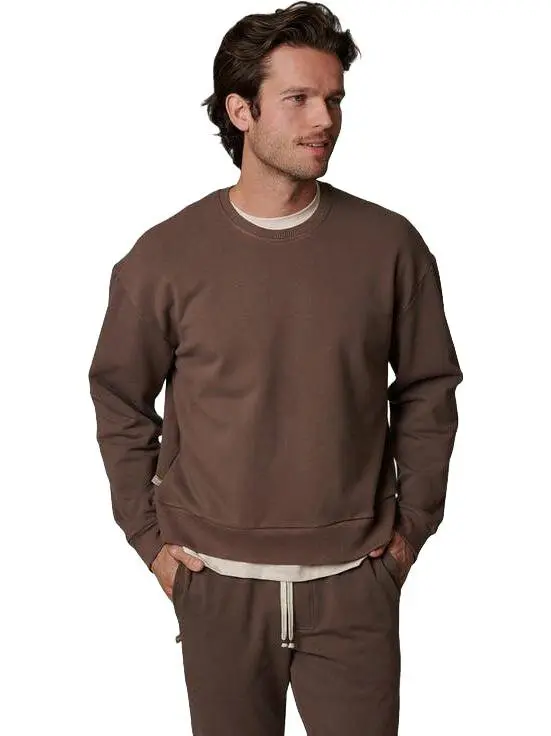 LEISURE LAB Zen Crewneck - Cacao