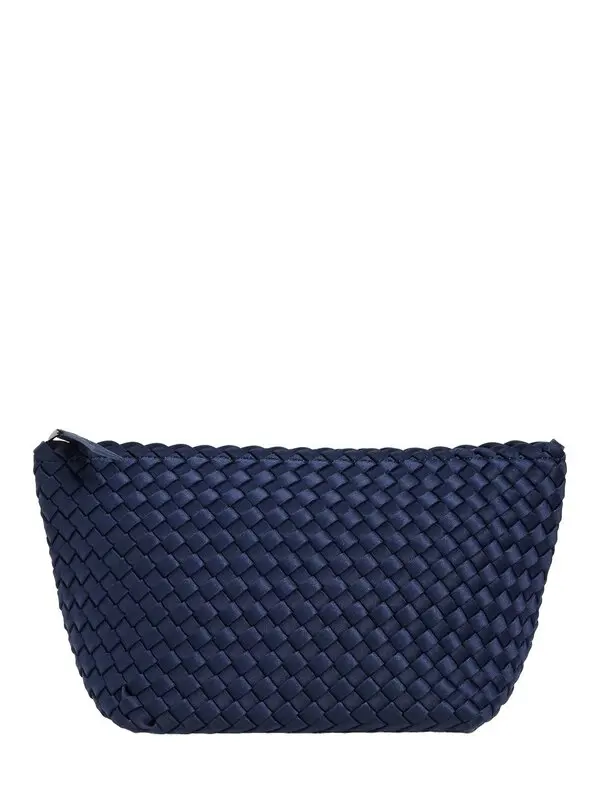 NAGHEDI Portofino Medium Makeup Bag - Ink Blue