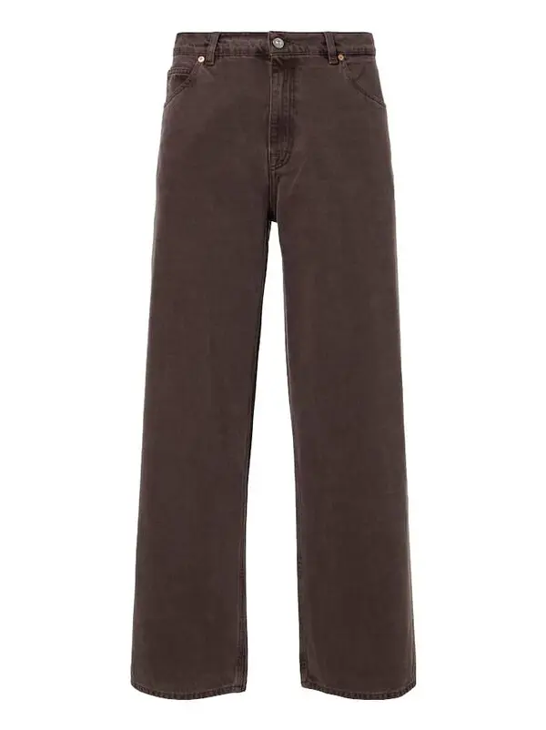 Our Legacy Vast Cut Wide-leg Jeans - Brown