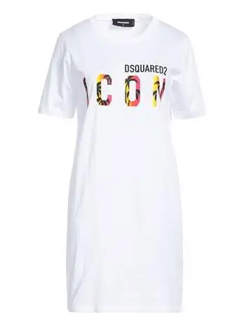 Dsquared2 Mini Cotton Dress - White