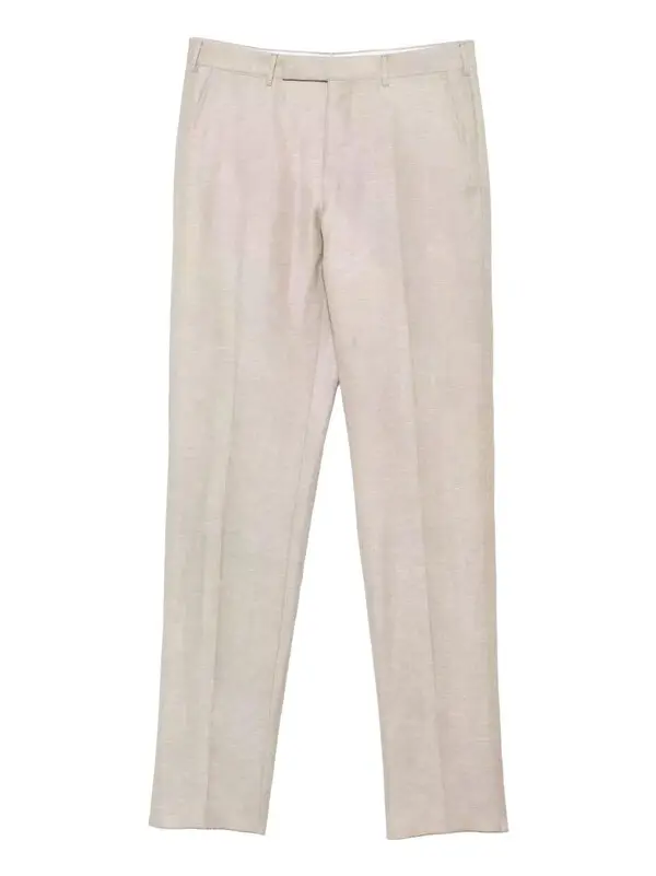 Zegna Tapered Trousers - Neutrals