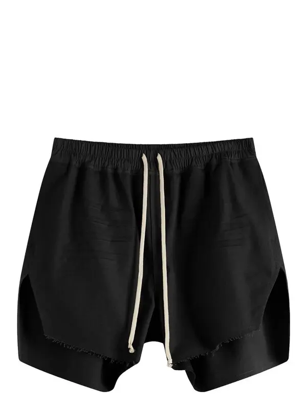 Rick Owens Cotton Canvas Board/boxer - Black