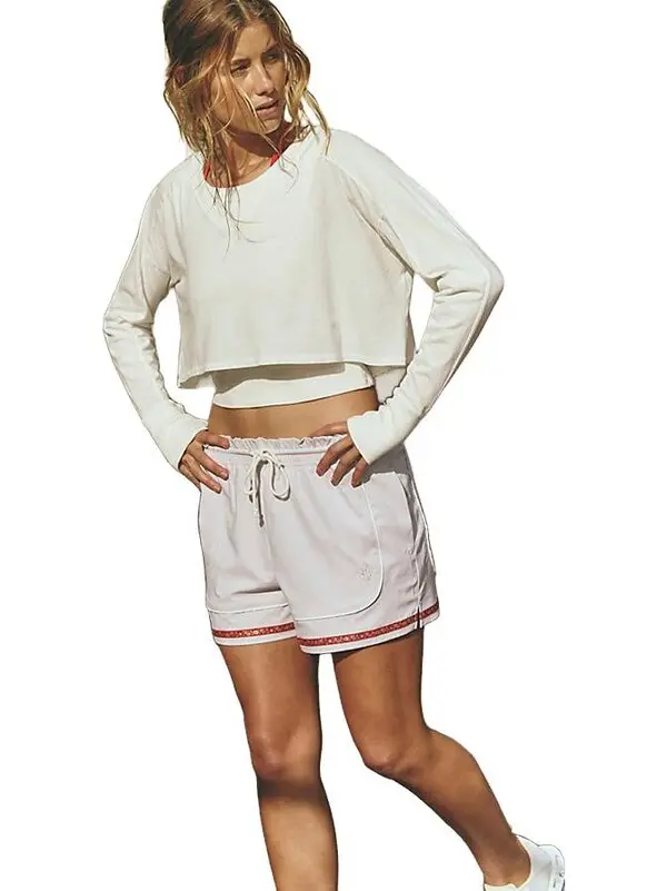 Free People Stay With It Layer Top - White