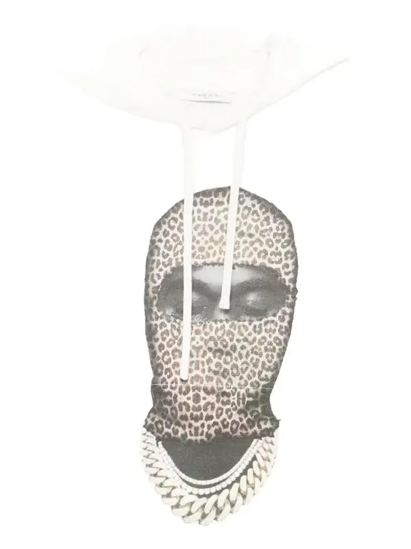 IH NOM UH NIT Mask Graphic Hoodie - White