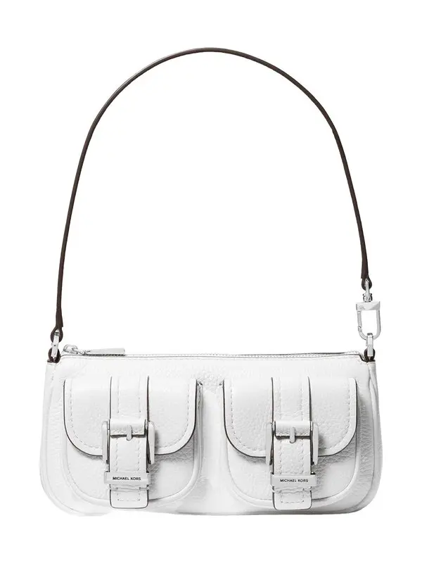 Michael Kors Zoe Small Convertible Pouchette - Optic Whit