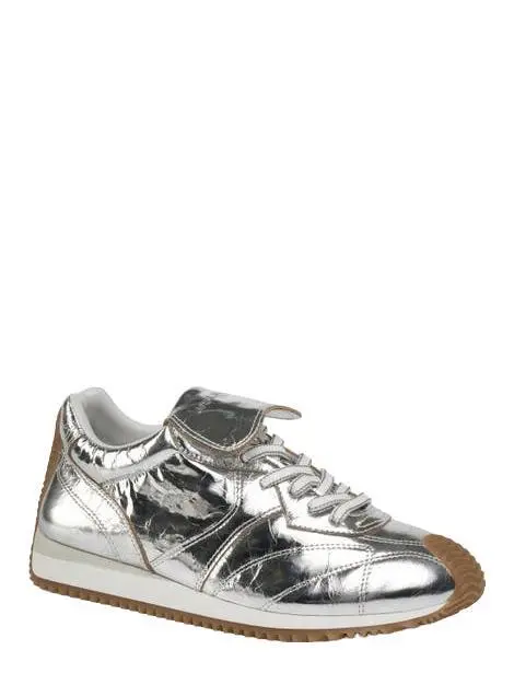 J/SLIDES NYC Lotty Sneaker - Silver Metallic