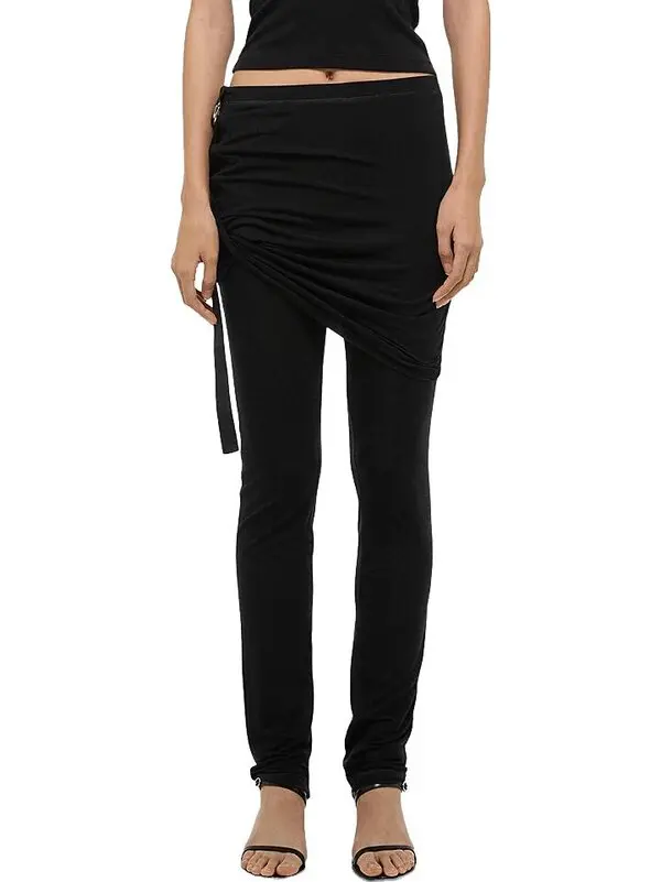 Helmut Lang Wind Skirted Pants - Black
