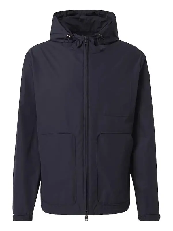 Moncler Bouisse Raincoat - Blue