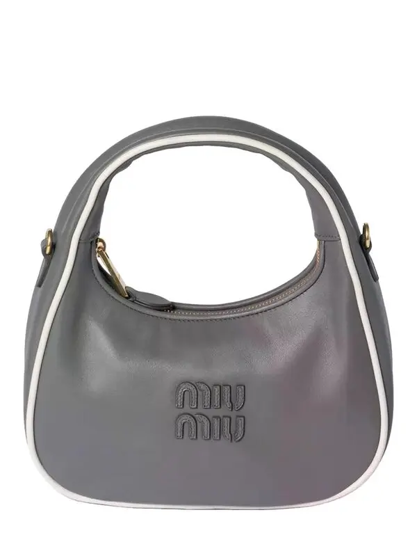 Miu Miu Wander Shoulder Bag - Grey
