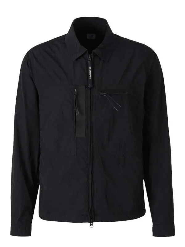 C.P. COMPANY Chrome-r Zip Jacket - Black