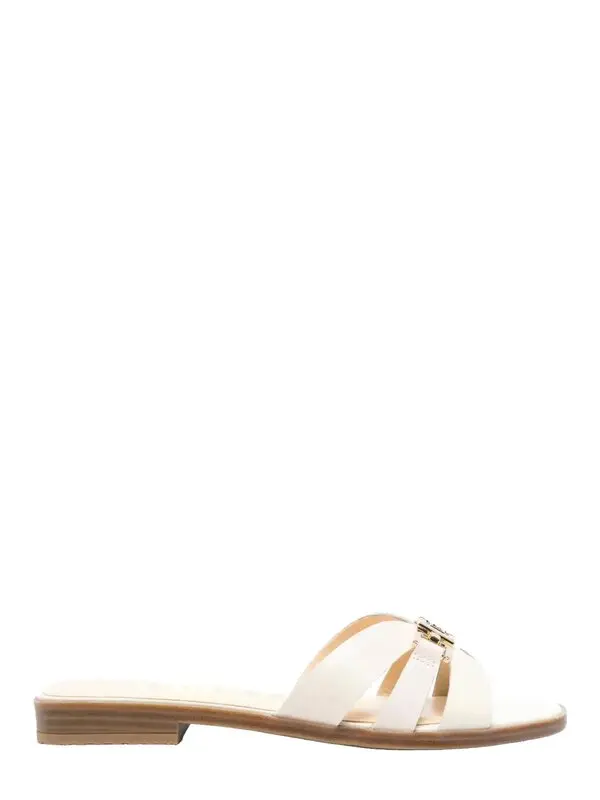 Guess Leather Slides - Neutrals