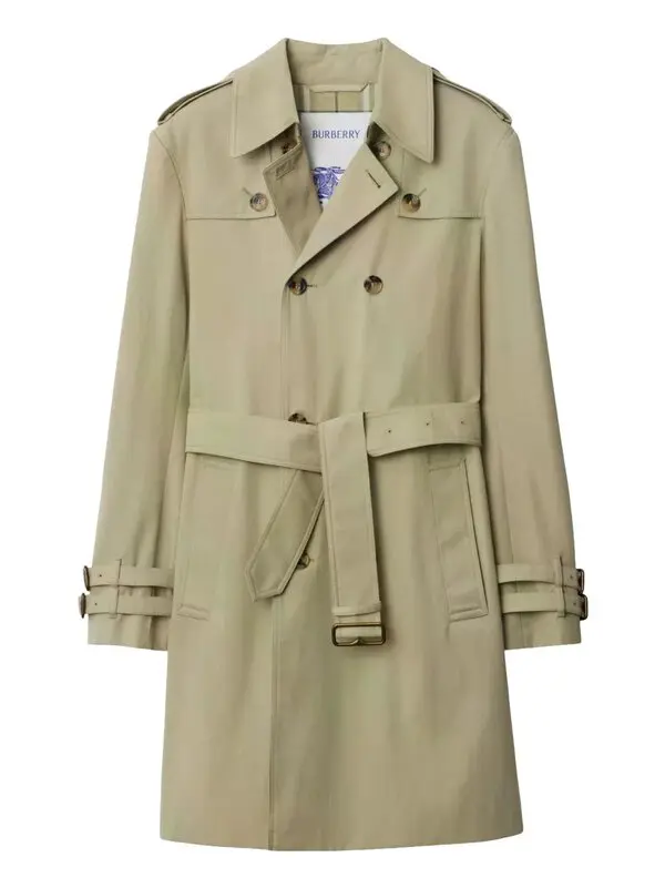 Burberry Mid-length Trench Coat - Neutrals