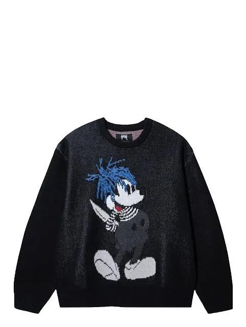 REVENGE Xxxtentacion Sad Knit - Black