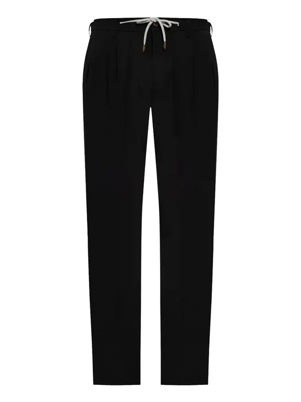 Eleventy Tapered Trousers - Black