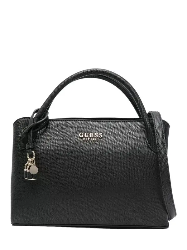 Guess Logo-lettering Tote - Black