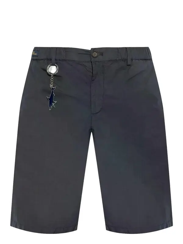 Paul & Shark Charm-detail Chino Shorts - Blue