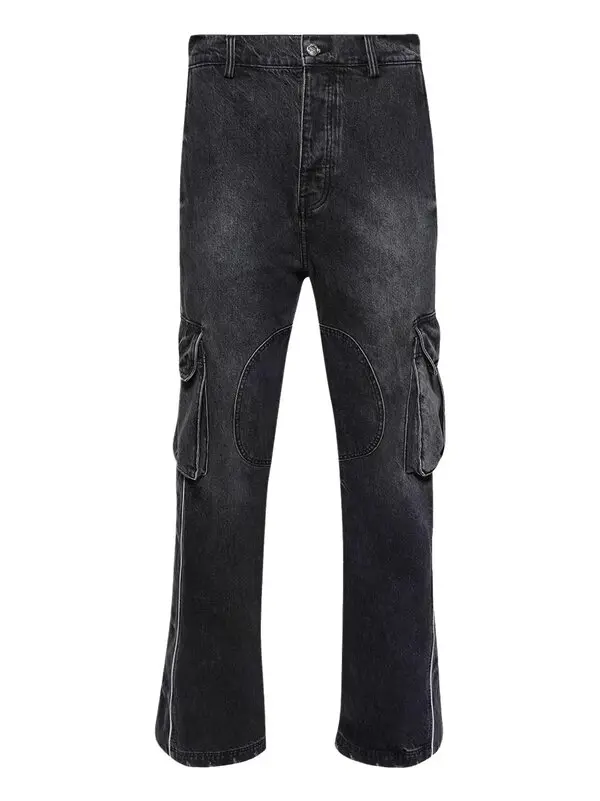 NAHMIAS Cargo Jeans - Black