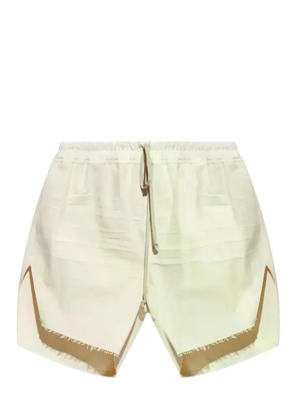 Rick Owens Slits Deck Shorts - Neutrals