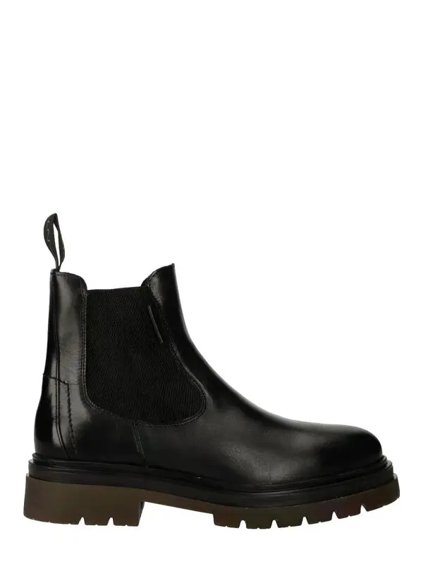 Gant Leather Chelsea Boots - Black