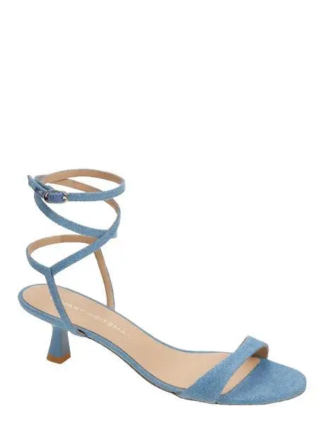STUART WEITZMAN Nudist Wrap Sandal - Washed