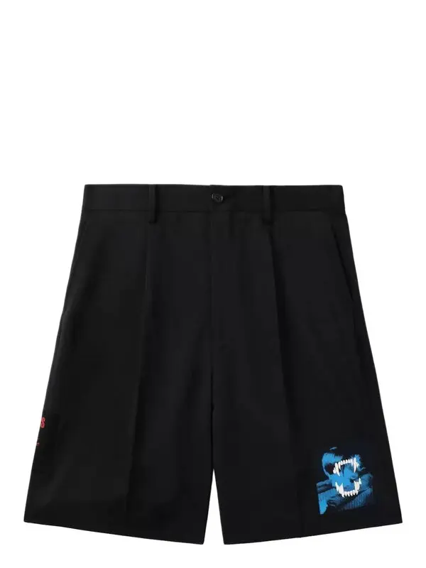 UNDERCOVERISM Pressed-crease Shorts - Black